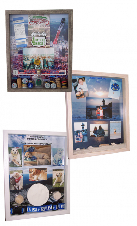 Memory Display Cases | Keep the Memories and Keepsakes forever displayed!
